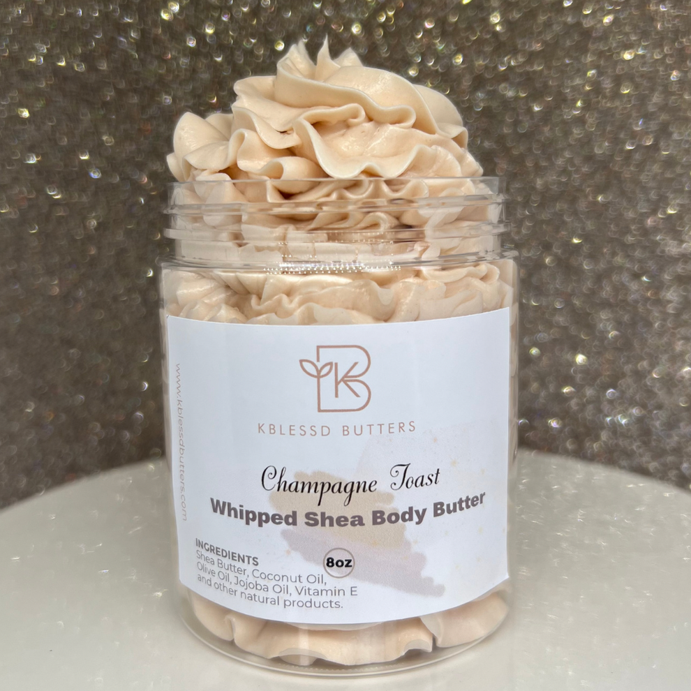 8oz-Whipped Shea Body Butter – KBlessd Butters